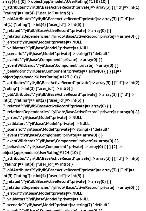 How To Count Average Value Yii 2 0 Yii Framework Forum